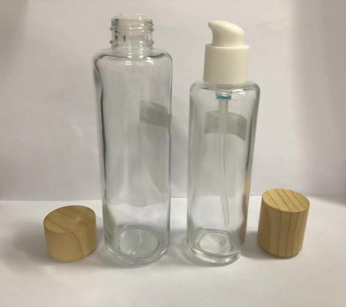 Skin Care Glass Cosmetic Packaging Lotion Bottle Cream Jar Safe Eco ...